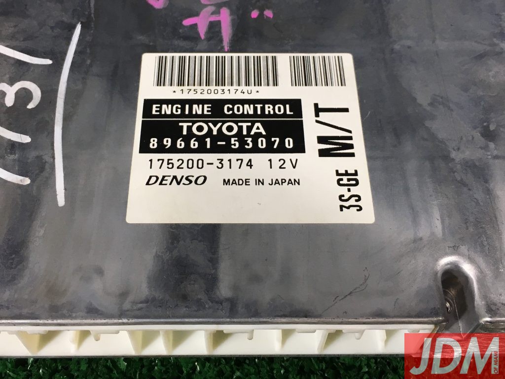 COMPUTER, ENGINE CONTROL, 6MT, 89661-53070 – JDM of Miami